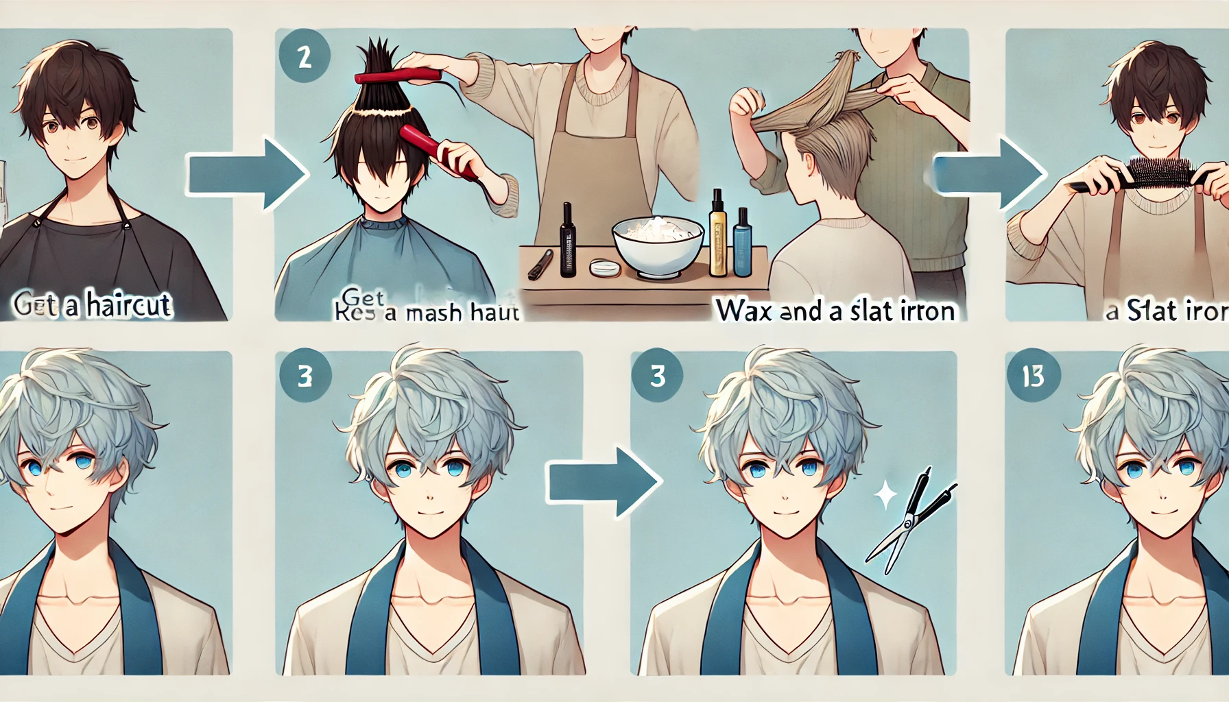 ヒンメルの髪型を完全再現！オーダー方法からウィッグの作り方まで徹底解説 - カミガタLABO