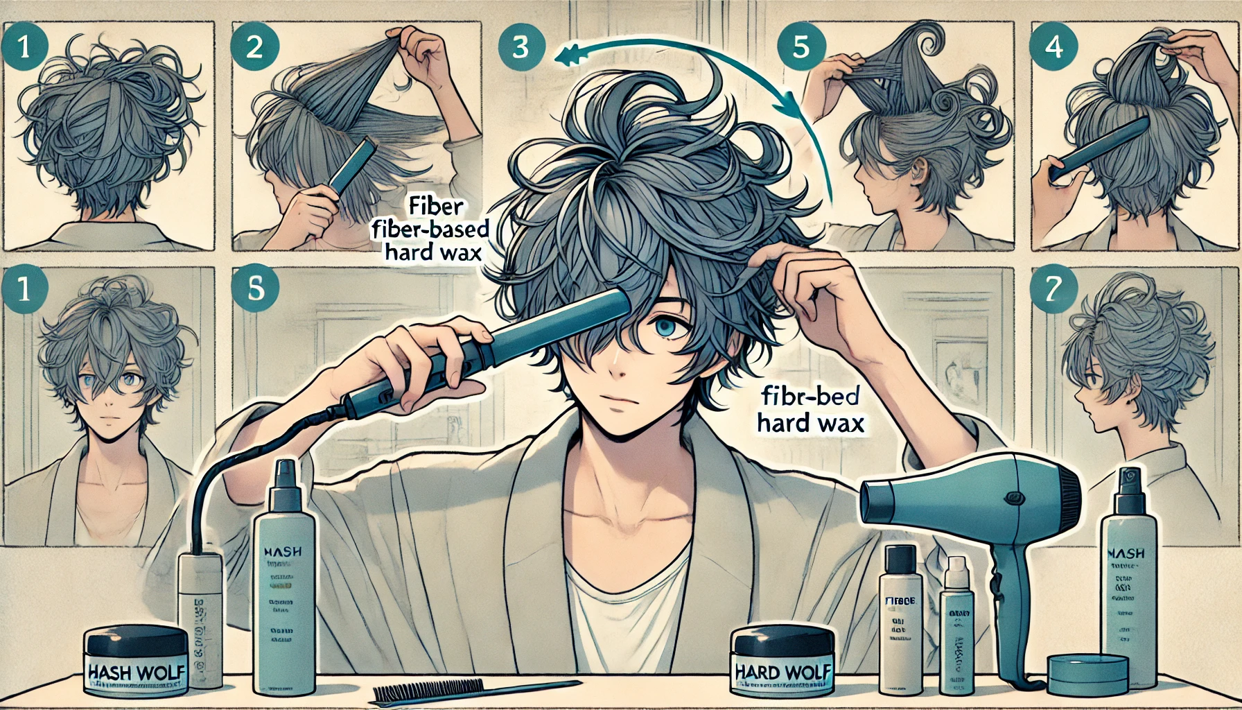 ヒンメルの髪型を完全再現！オーダー方法からウィッグの作り方まで徹底解説 - カミガタLABO